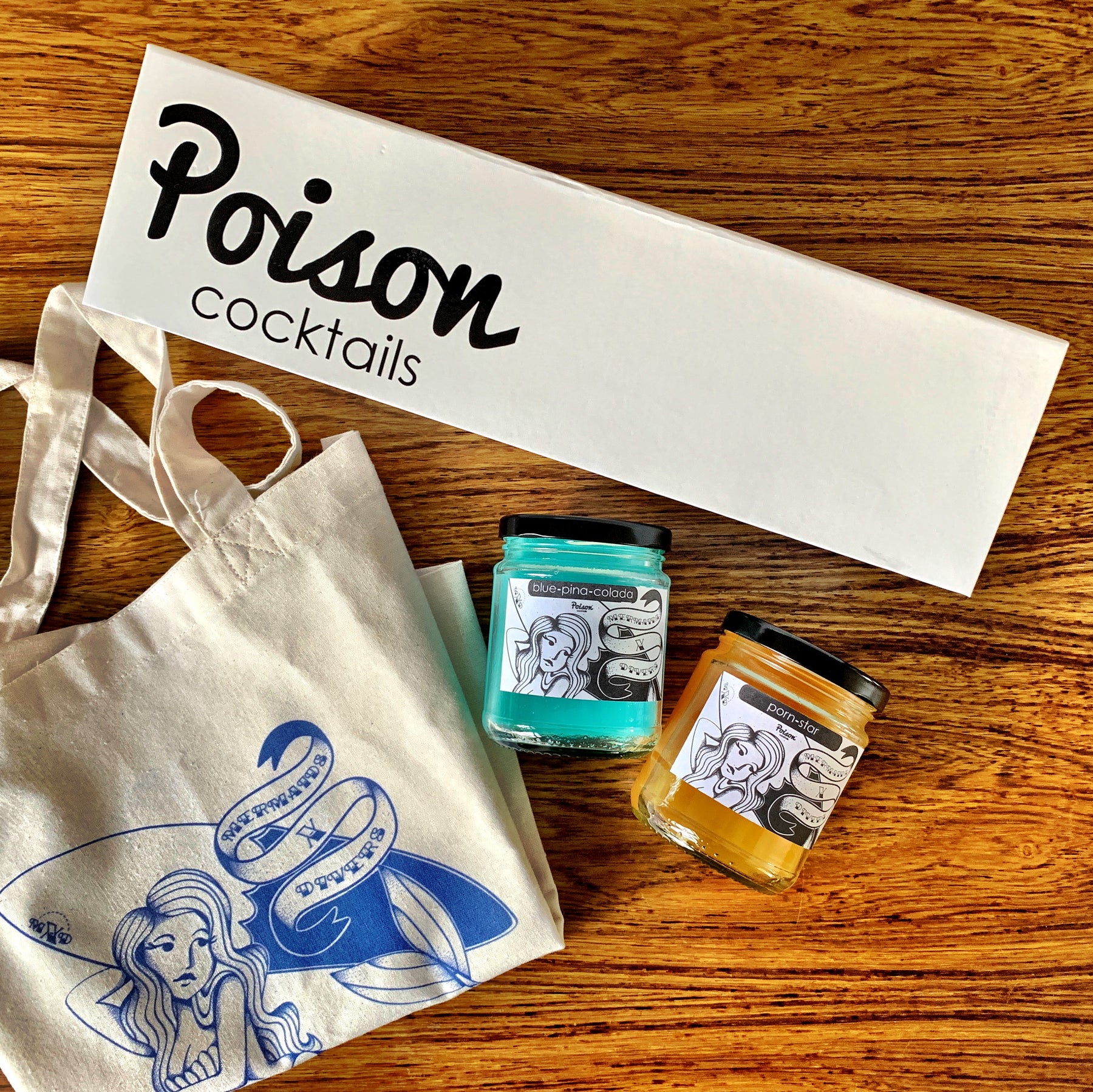 Mermaids x Divers Cocktail Collaboration | Poison Cocktails